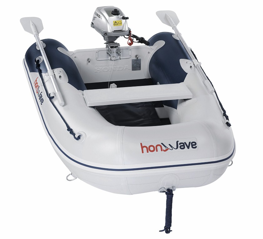 Barcă pneumatică cu podina segmentată Honda Honwave T20-SE3, 2 metri ...